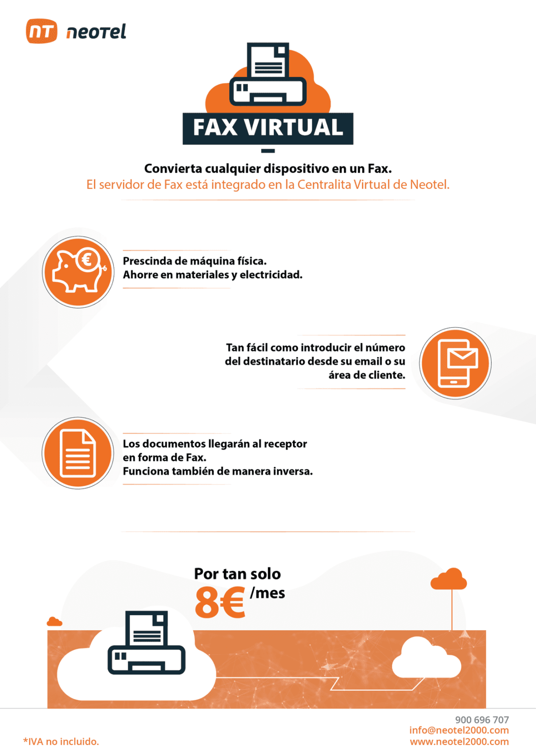 Fax Virtual, Como Enviar un fax por Internet | Neotel